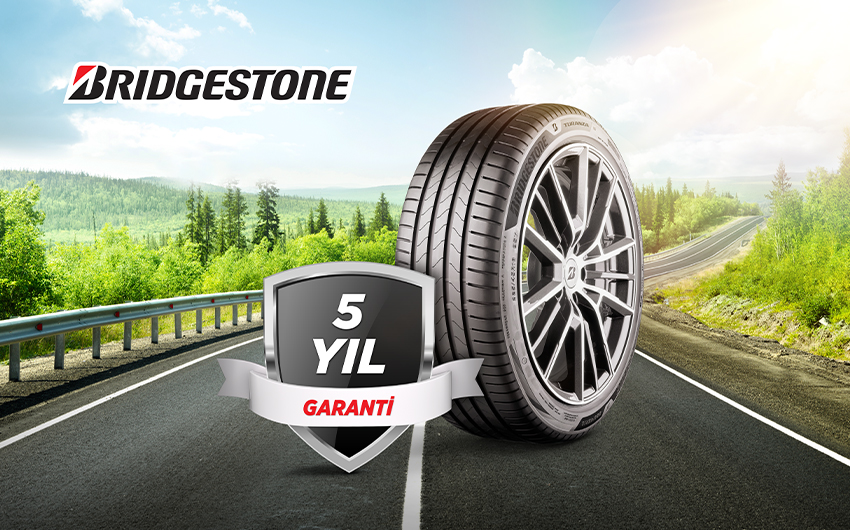 Bridgestone'la Kusursuz Performans 5 Yıl Garantili